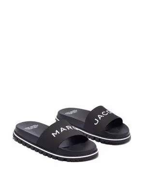 Marc Jacobs Logo-embossed Slides
