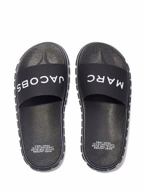 Marc Jacobs Logo-embossed Slides