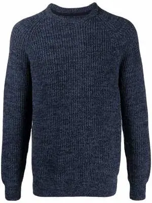 Barbour Ribbed-knit Crewneck Jumper
