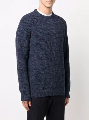 Barbour Ribbed-knit Crewneck Jumper