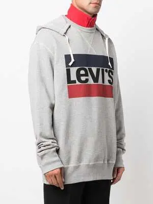 Junya Watanabe Logo Drawstring Hoodie