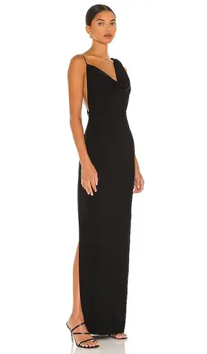 Amanda Uprichard Arial Gown - Black