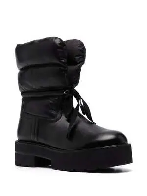 STUART WEITZMAN Tyler Padded Boots - Black