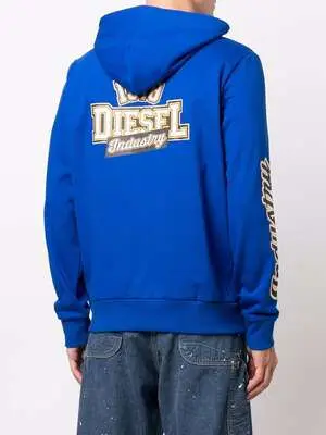DIESEL® Number Print Pullover Hoodie