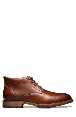 Florsheim Lodge Plain Toe Boots - Chestnut