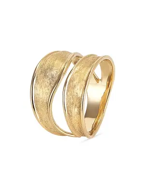 Marco Bicego 18k Yellow Lunaria Split Statement Ring