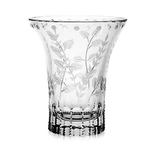 WILLIAM YEOWARD CRYSTAL Fern Tulip Vase - No Color