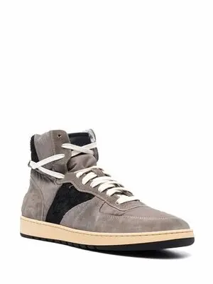 Rhude Bball High-top Sneakers - Grey