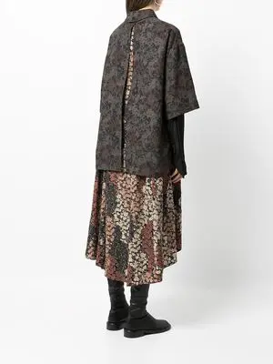 Goen.j Floral-print Layered Dress