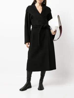 Goen.j Tie-waist Double-faced Coat