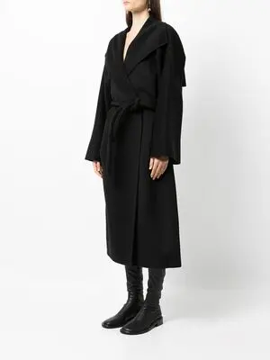 Goen.j Tie-waist Double-faced Coat