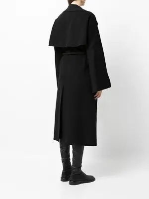 Goen.j Tie-waist Double-faced Coat