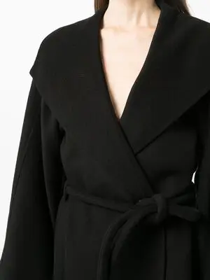 Goen.j Tie-waist Double-faced Coat