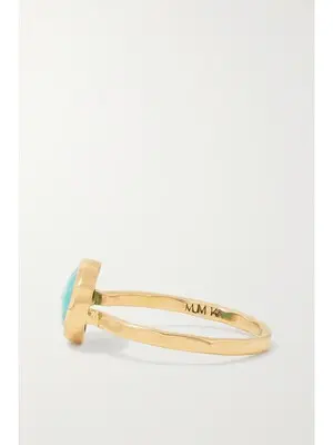 MELISSA JOY MANNING 14-karat Recycled Turquoise Ring