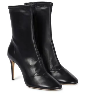 Victoria Beckham Leather Ankle Boots