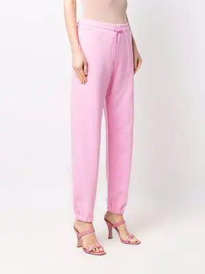 MSGM Logo-print Track Pants - Pink