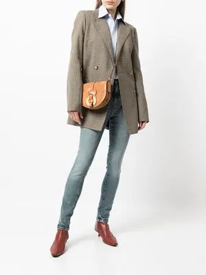 Ralph Lauren High-waisted Skinny Jeans - Blue