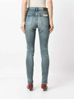 Ralph Lauren High-waisted Skinny Jeans - Blue