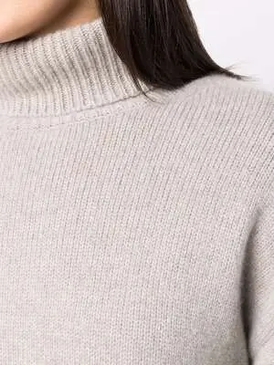 Arch4 Roll-neck Cashmere Jumper - Neutrals