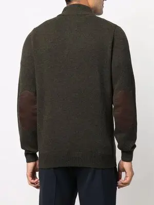 Barbour Funnel-neck Wool Jumper