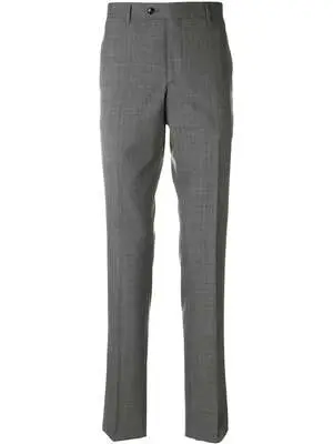 MP MASSIMO PIOMBO Slim-fit Wool Suit Trousers