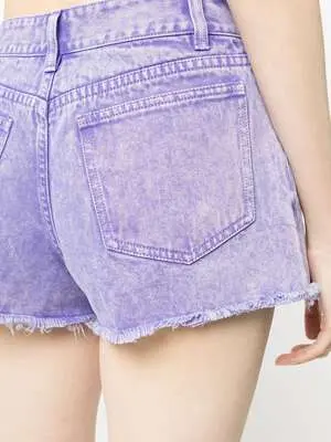 GROUND ZERO Washed Denim Shorts