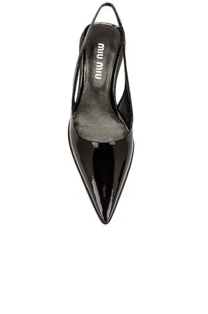 Miu Miu Slingback Kitten Heels