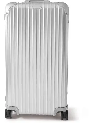 Rimowa Original Trunk Plus Aluminium Suitcase - Silver | Editorialist