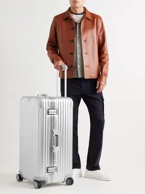 【リモワ】RIMOWA ORIGINAL TRUNK PLUS SILVER Rimowa Original Trunk Plus Aluminium Suitcase - Silver | Editorialist