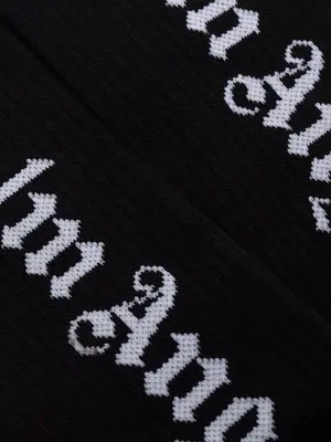 Palm Angels Intarsia-logo Socks