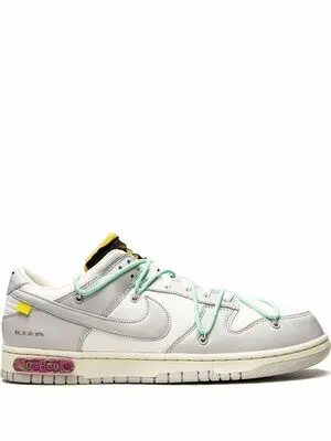 Nike X Off White Dunk Low Lot 04 Sneakers - Neutrals