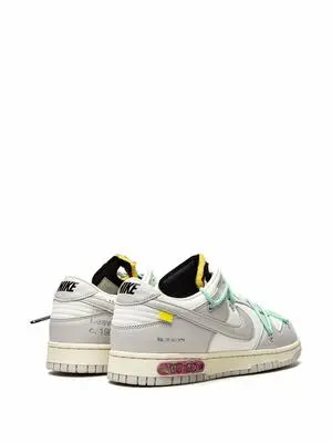Nike X Off White Dunk Low Lot 04 Sneakers - Neutrals