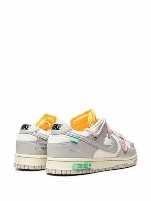 Nike X Off White Dunk Low 09 Sneakers - White