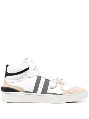 LANVIN Clay High-top Sneakers - White