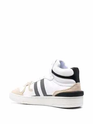 LANVIN Clay High-top Sneakers - White