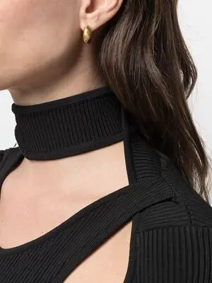 Tom Wood Ice Small Hoop Earrings - Gold
