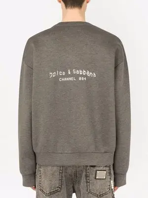 Dolce & Gabbana Graphic-print Sweatshirt - Grey