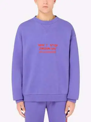 Dolce & Gabbana Embossed Cotton-blend Sweatshirt