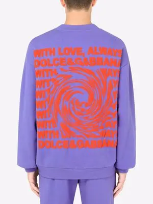 Dolce & Gabbana Embossed Cotton-blend Sweatshirt