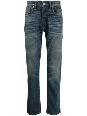 Ralph Lauren Whiskering Effect Jeans - Blue