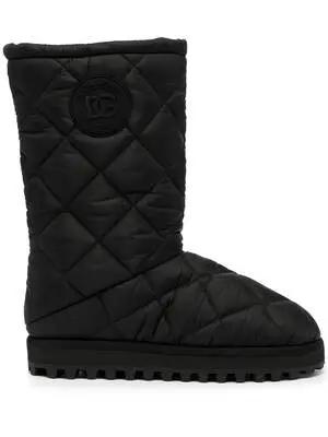 Dolce & Gabbana Quilted Snow Boots
