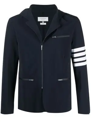 Thom Browne Half-zip Hooded Performance Jacket