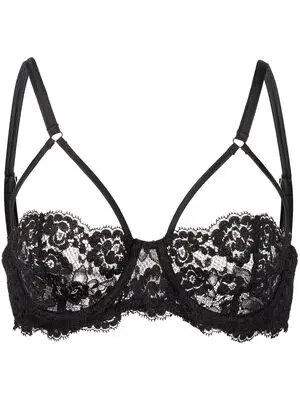 FLEUR DU MAL Foxy Lace Half-cup Bra