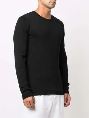GOES BOTANICAL Crew-neck Knit Jumper - Black