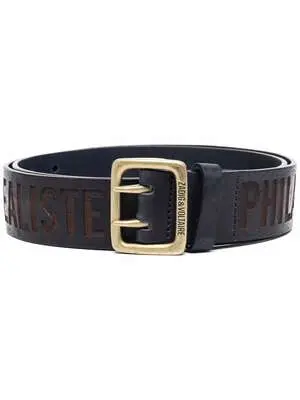 Zadig&Voltaire Buckley Stamped Belt - Blue