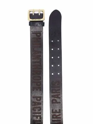 Zadig&Voltaire Buckley Stamped Belt - Blue