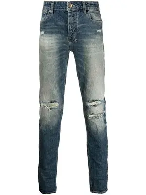 Ksubi Van Winkle Slim-fit Jeans - Blue