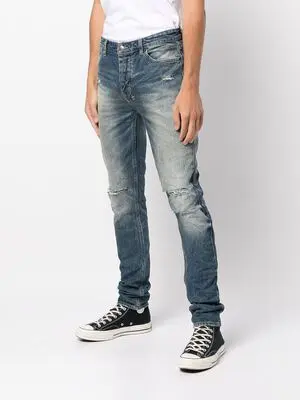 Ksubi Van Winkle Slim-fit Jeans - Blue