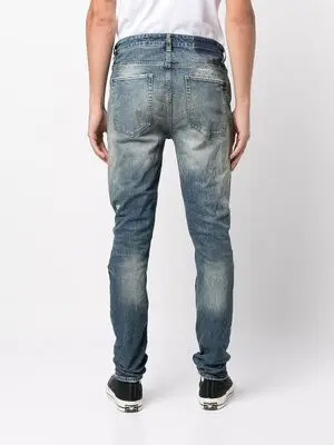 Ksubi Van Winkle Slim-fit Jeans - Blue