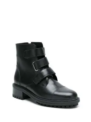 STUDIO CHOFAKIAN Milestone Leather Combat Boots
